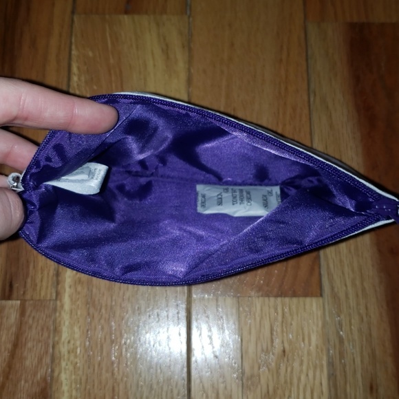 thirty-one | Bags | Nip Thirtyone Mini Zipper Pouch Grey W Geo Pop ...
